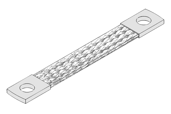 MB Massebänder & Erdungsbänder aus hochflexiblen Flachlitzen mit aufgepressten Kontakthülsen